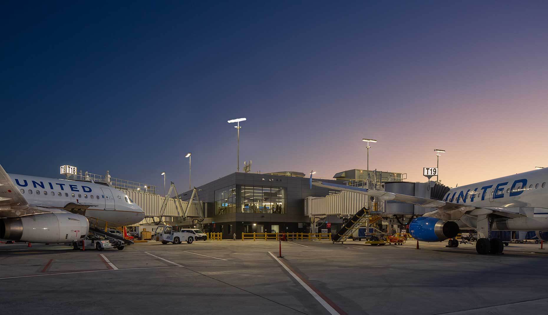 HJAIA Concourse T North Extension - New South Construction 2025