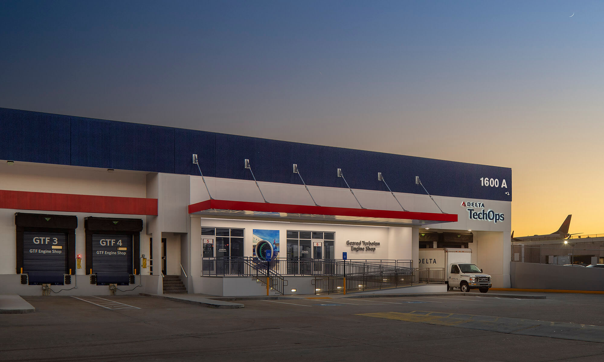 Delta Air Lines Geared Turbo Fan Engine Shop - New South Construction