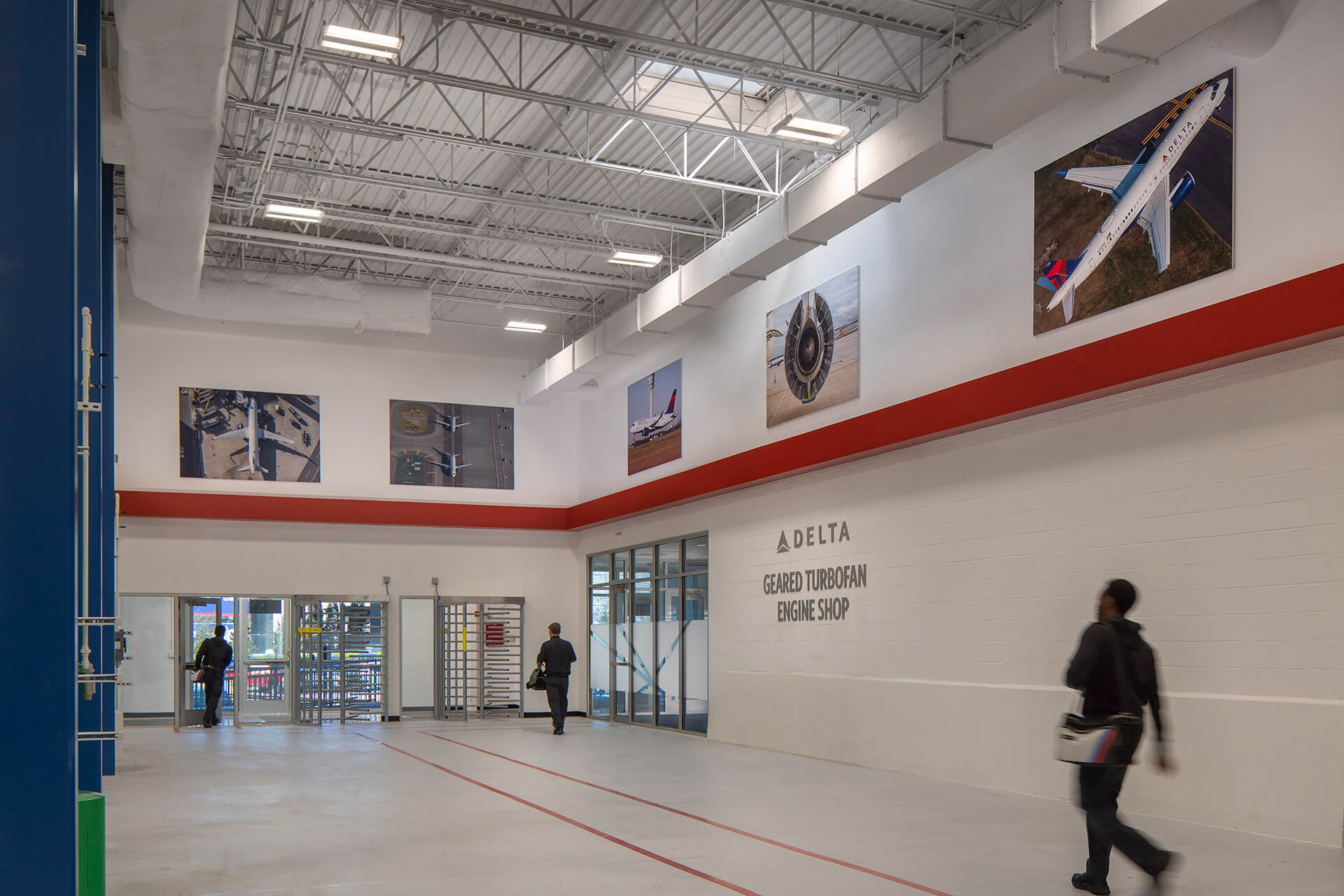 Delta Air Lines Geared Turbo Fan Engine Shop - New South Construction