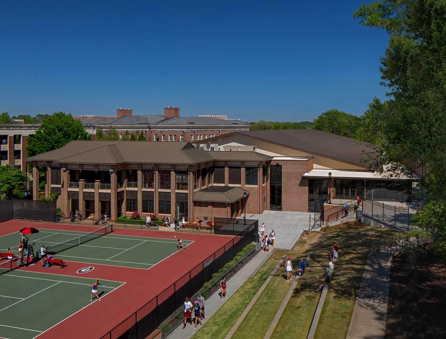 UGA Lindsey Hopkins Indoor Tennis Facility - New South Construction