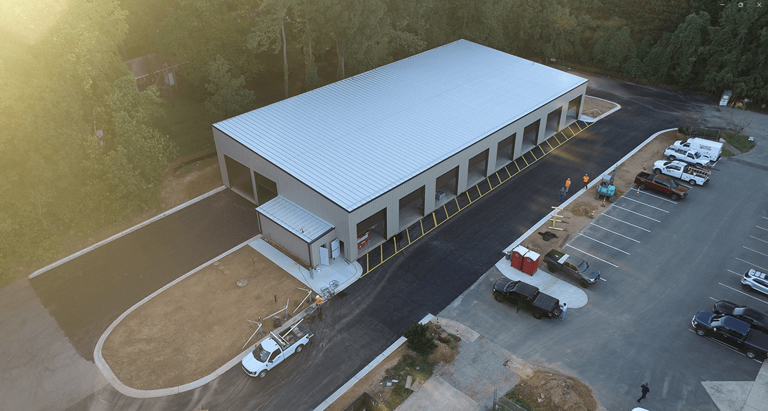Duke Life Flight & SMAT Emergency Vehicle Garage - New South Construction