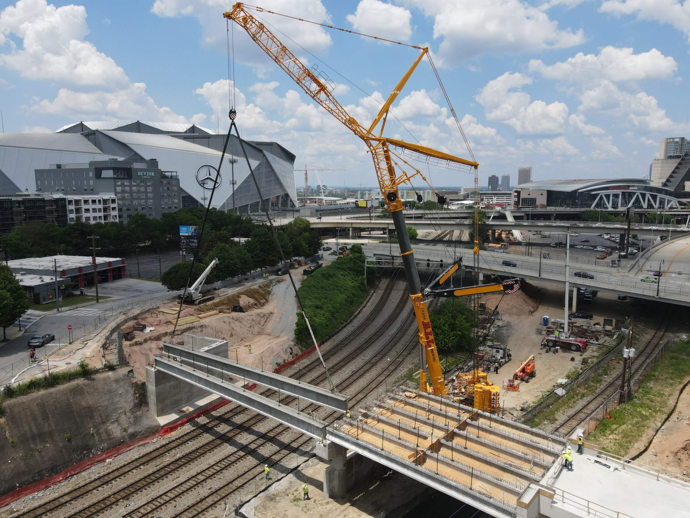 Nelson Street Pedestrian Bridge - New South Construction 2025