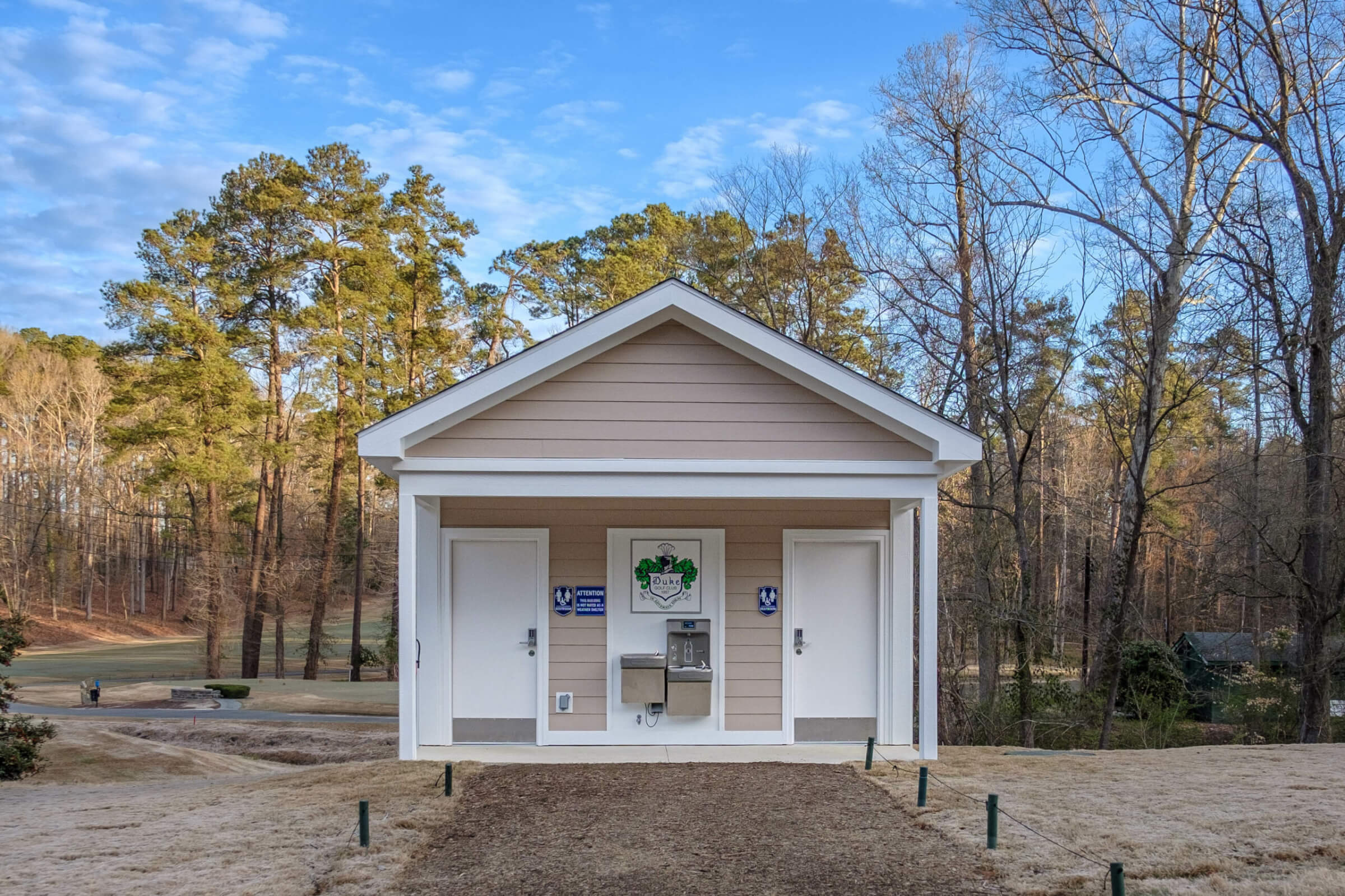 Duke University Golf Restrooms - New South Construction 2025