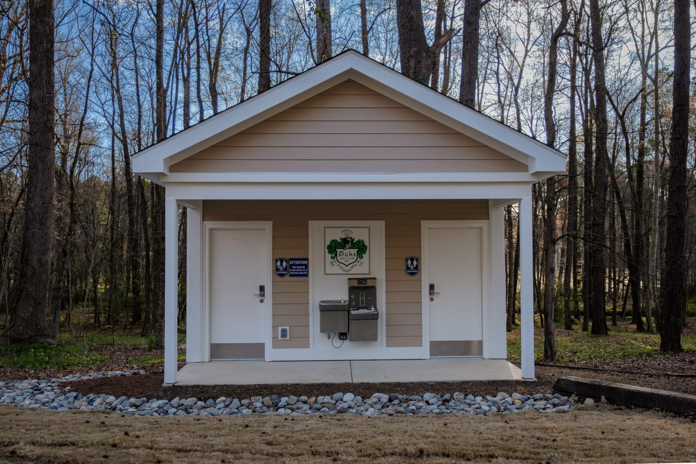 Duke University Golf Restrooms - New South Construction 2025
